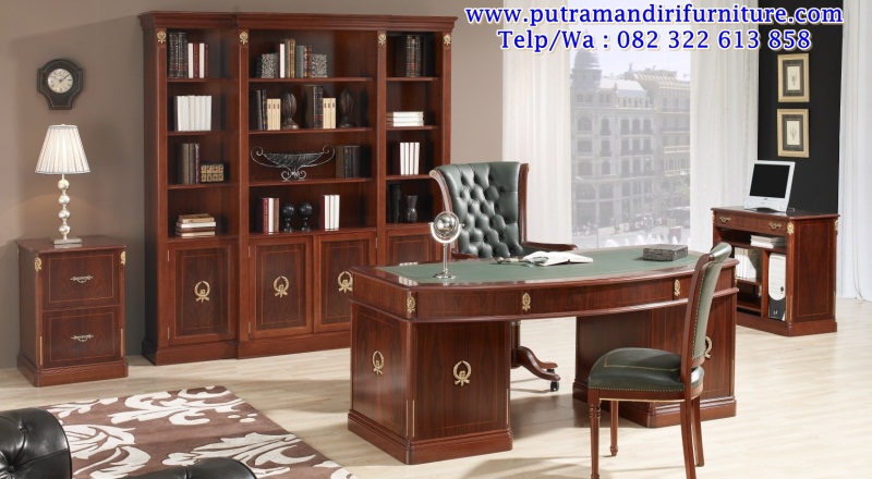 set meja kantor minimalis mewah 2026