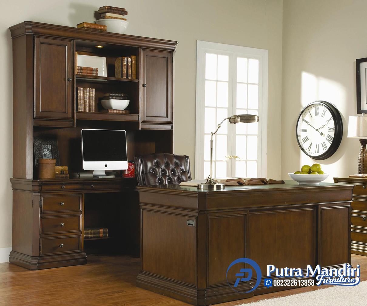 Meja Kantor Minimalis Ruang Kerja Pimpinan 2026